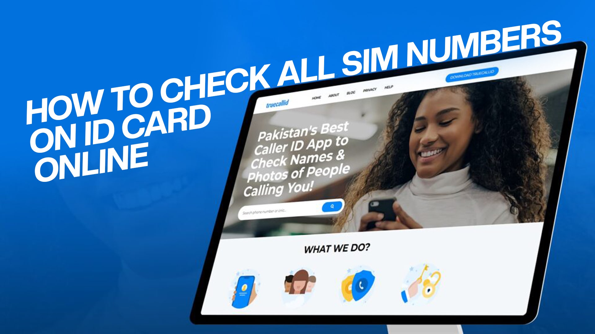 How to check All SIM Numbers on ID Card Online